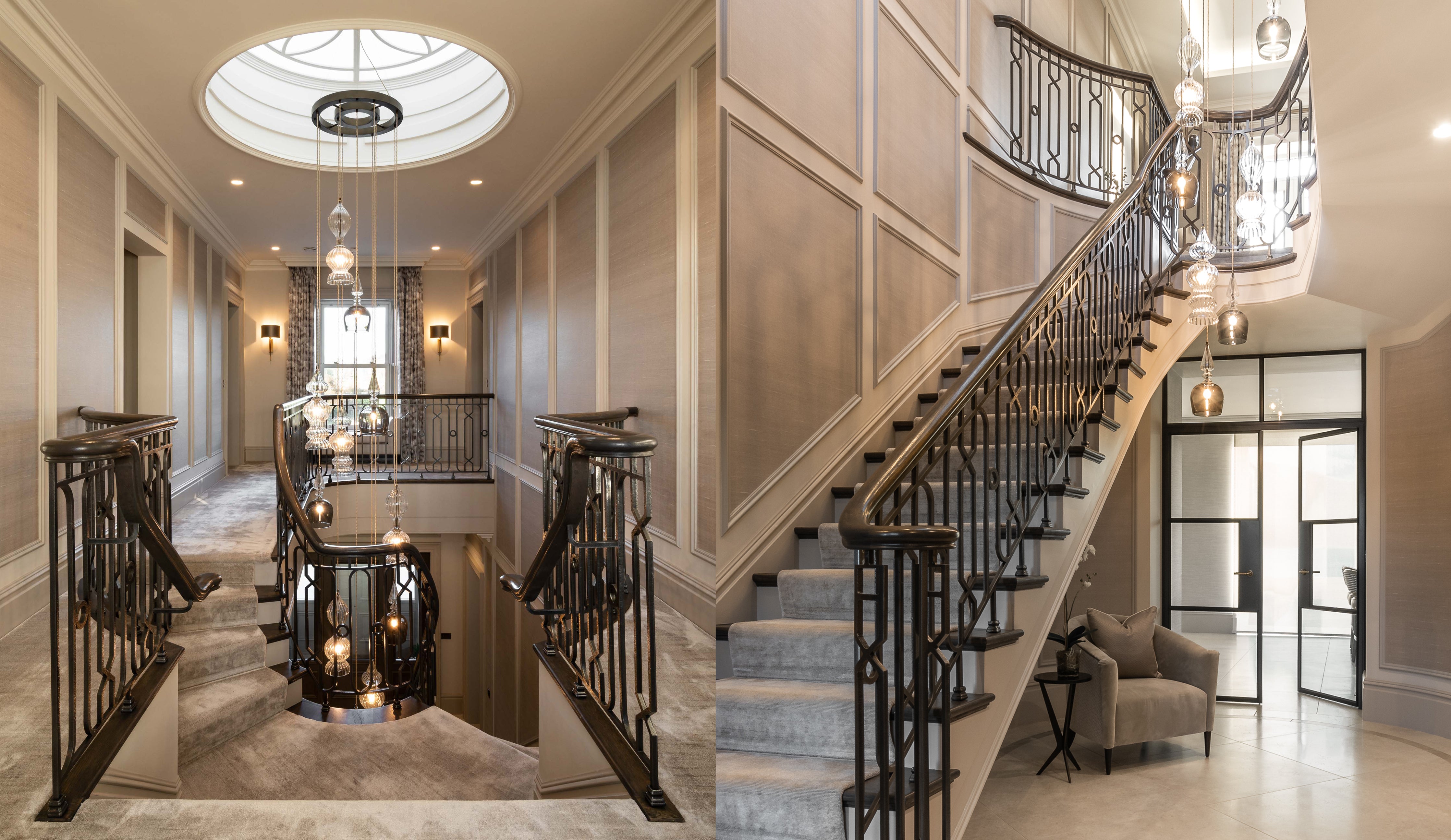 Entrance Hall Lighting - Lee Austin Design