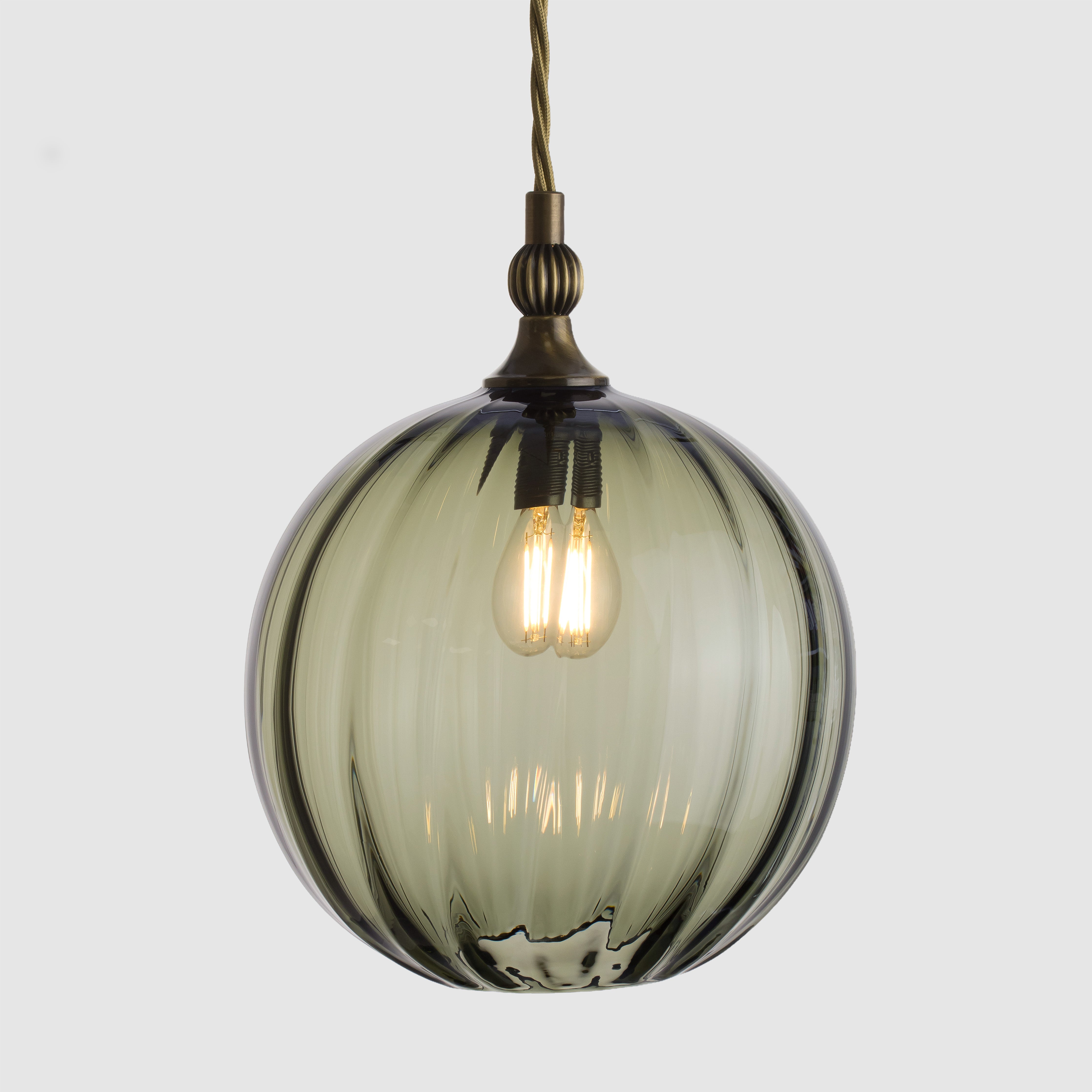 Finial Pendant | Glass ceiling light