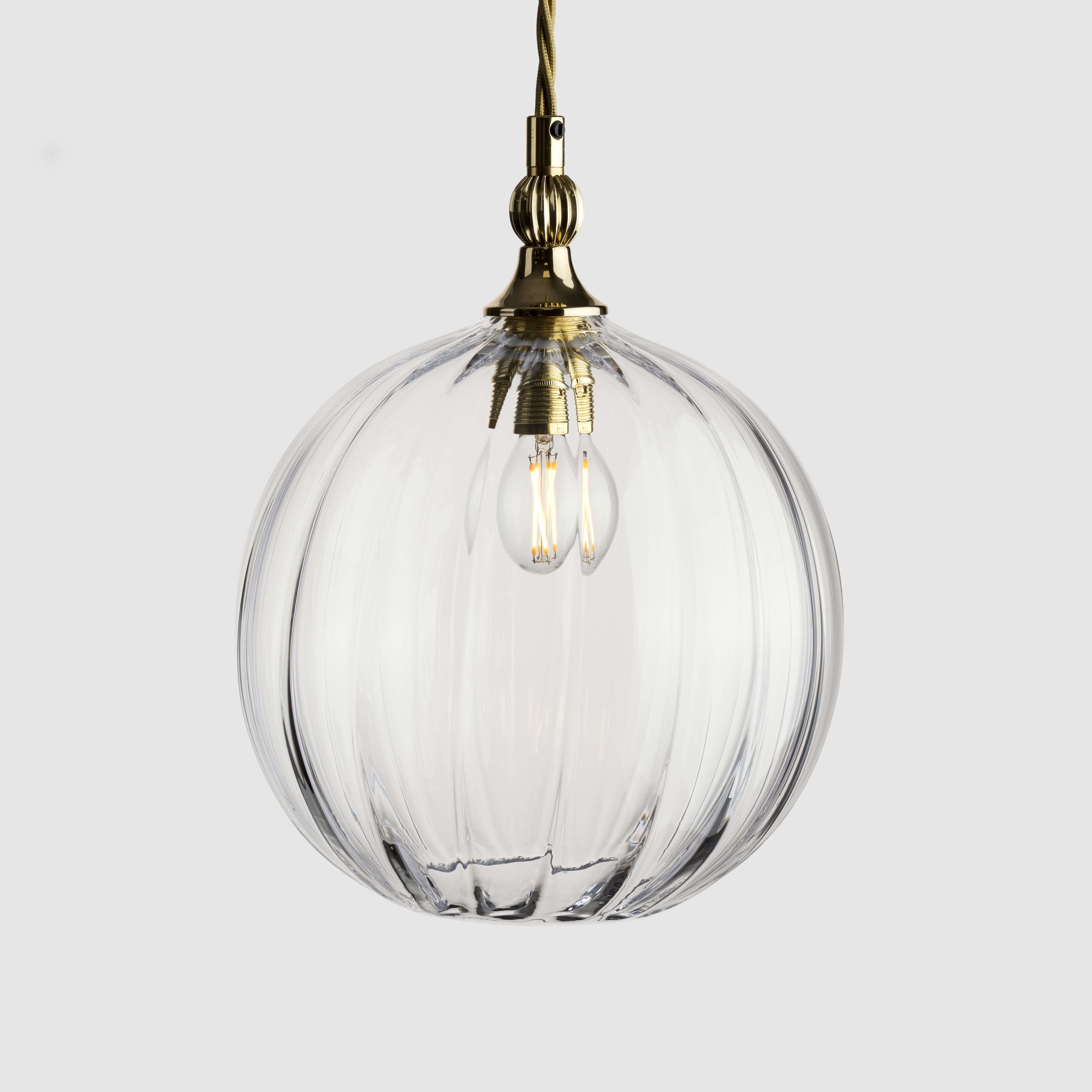 Finial Pendant | Glass ceiling light