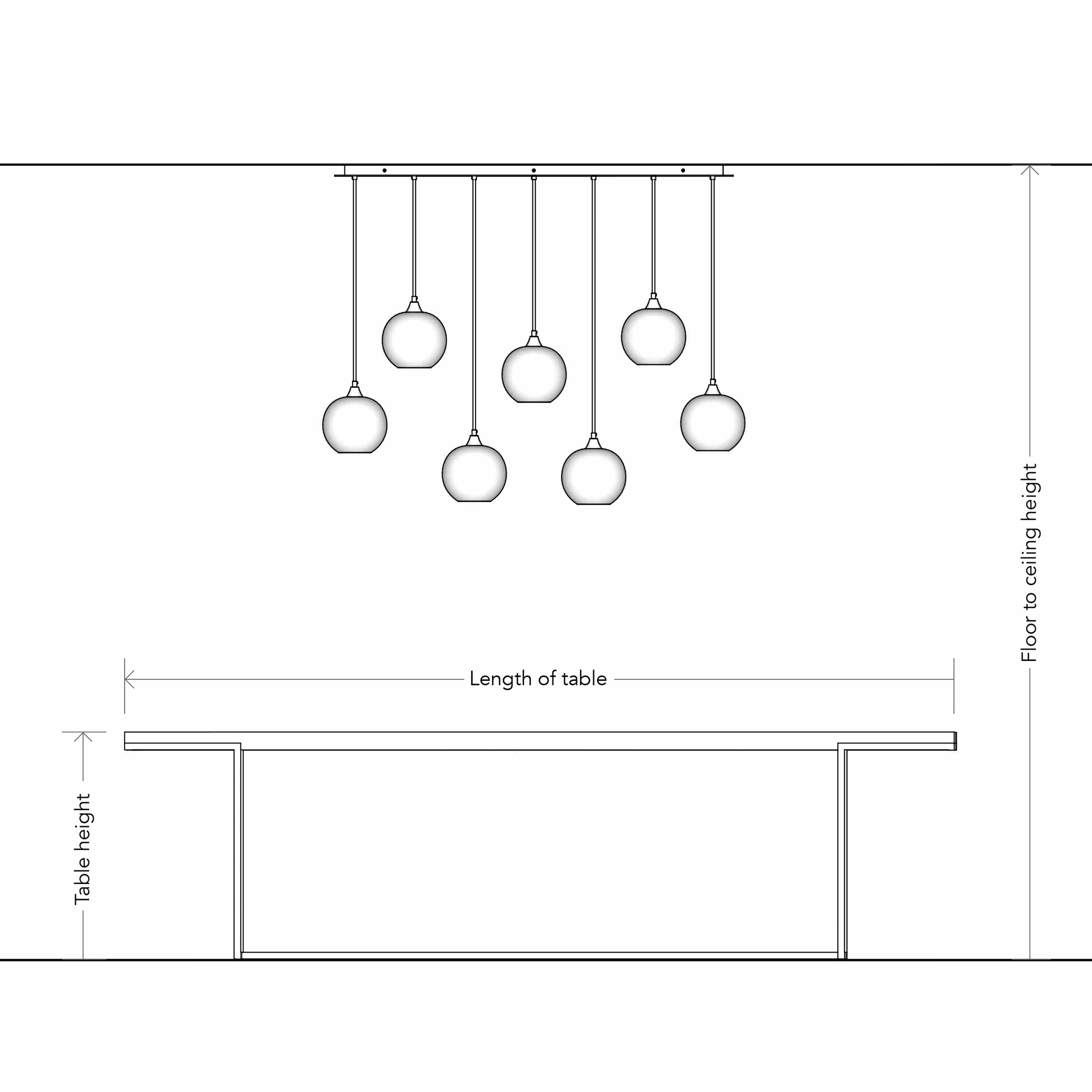 Long multi drop plate