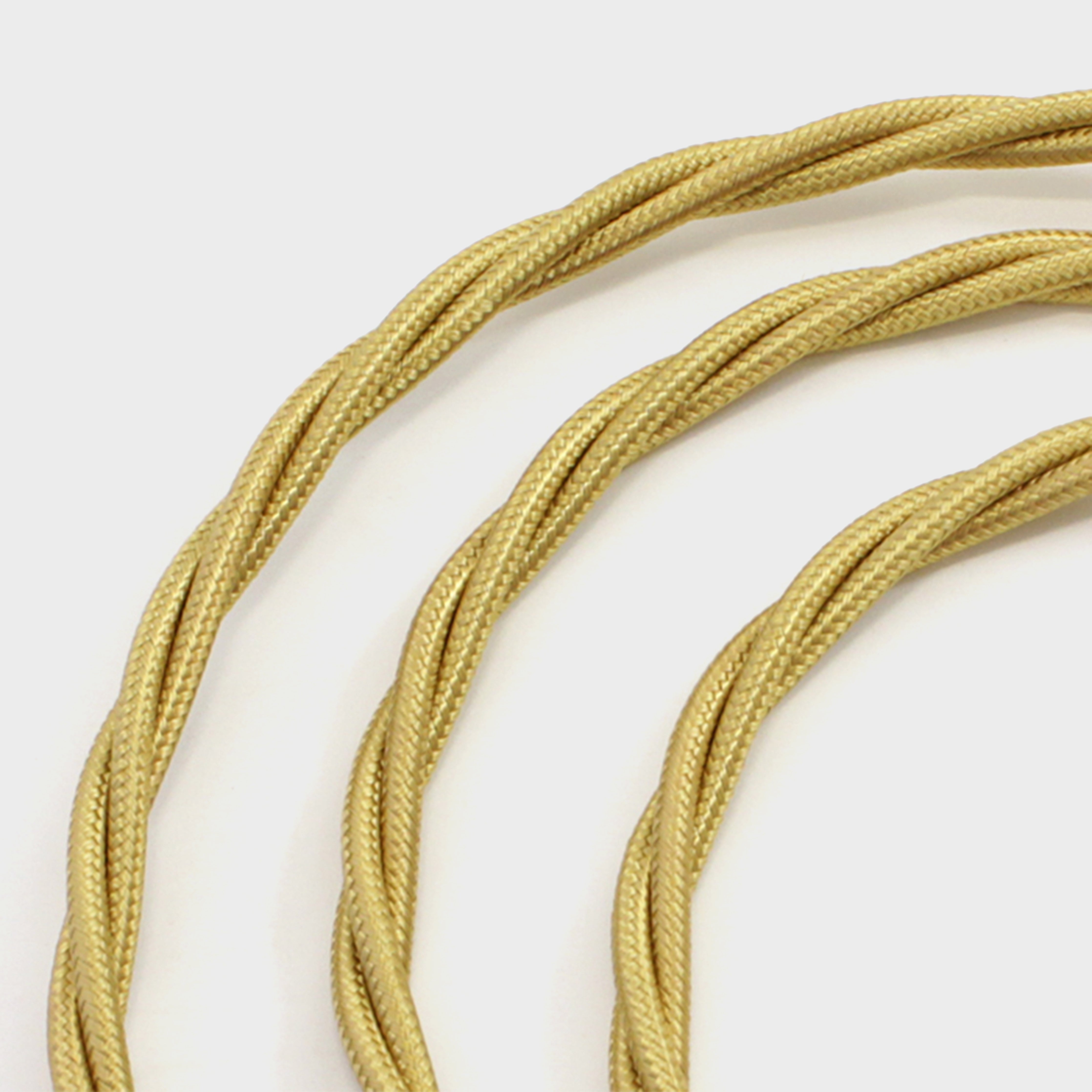Satinwood Gold Lighting Cable
